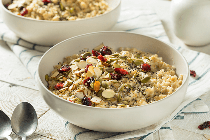 Hemp hearts Oatmeal: A high-protein breakfast | Moksa - Expect Miracles