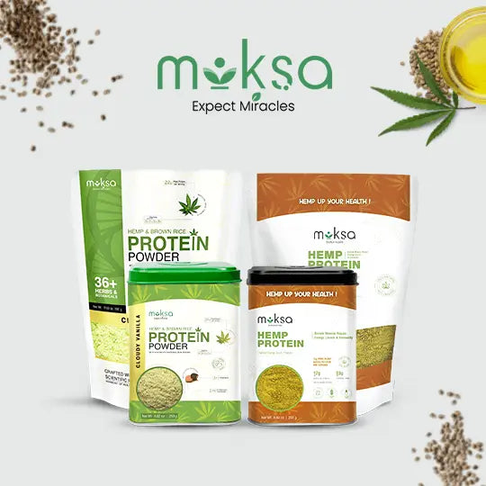 Buy Plant Based Protein Powder | Moksa - Expect Miracles