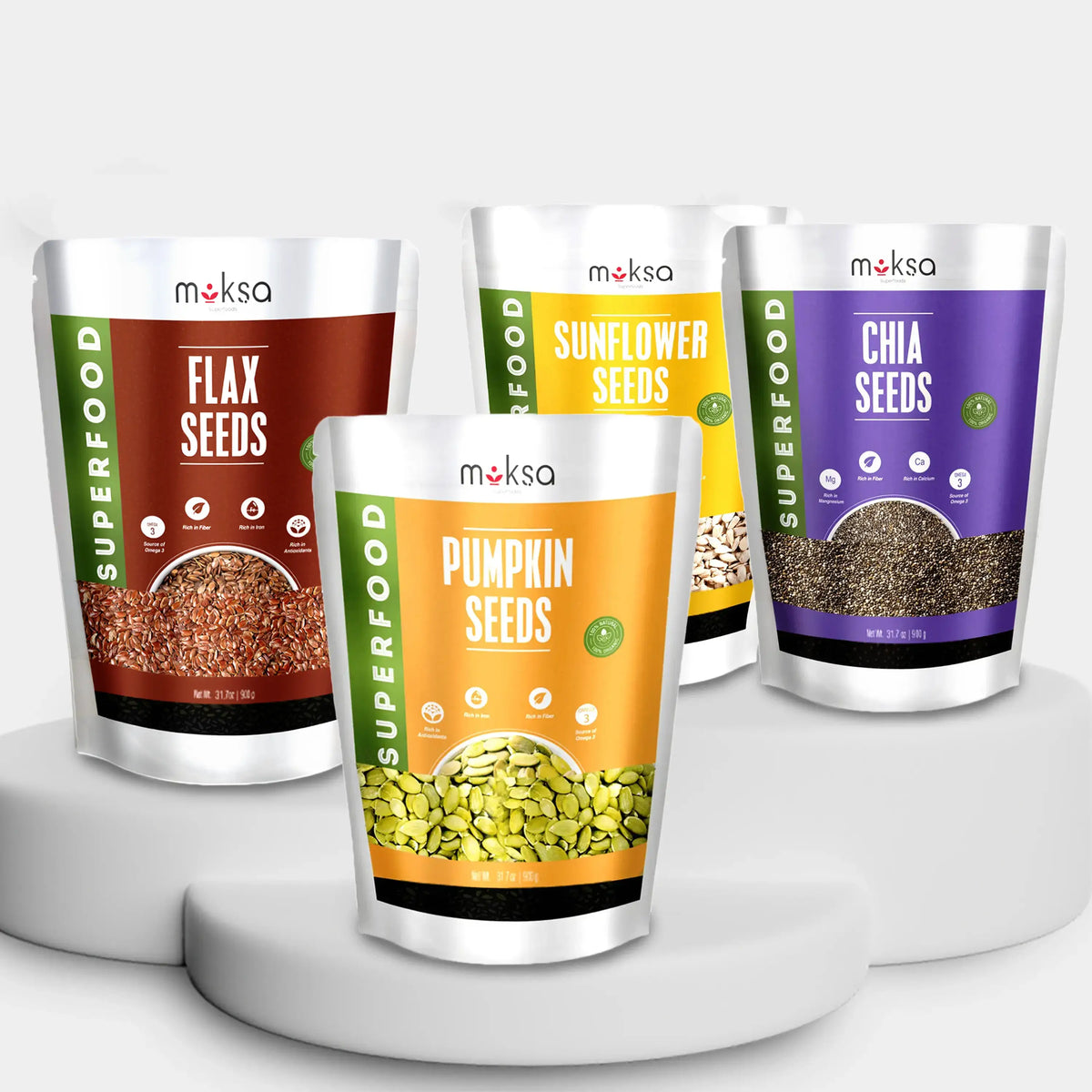 Superseeds Essentials - Pack of 4 (800 grams)